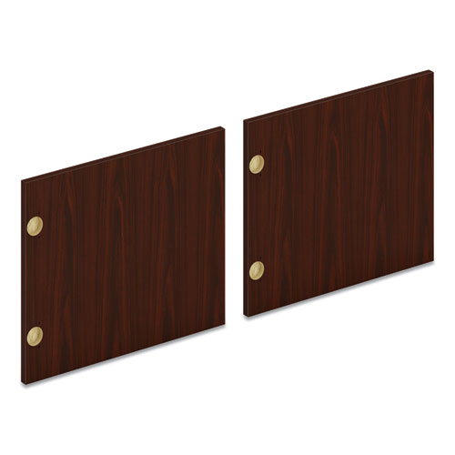 Pair Of Mod Laminate Doors For 72"w Mod Desk Hutch, 17.87 X 14.83, Tra ...